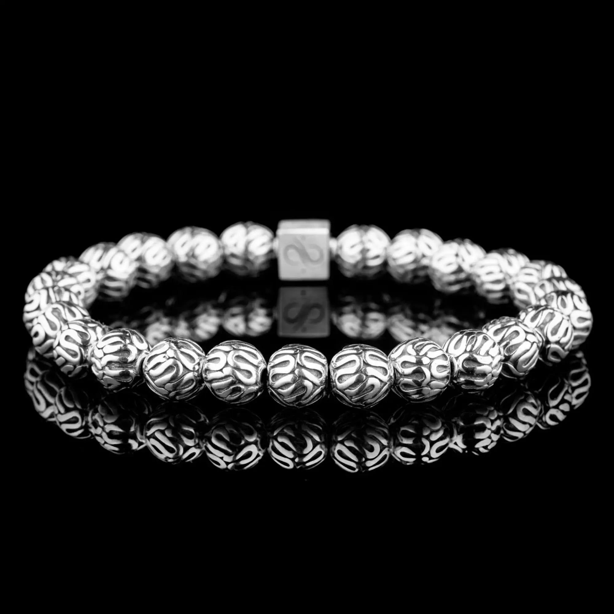 Silver Bracelet VI Medium (8mm)